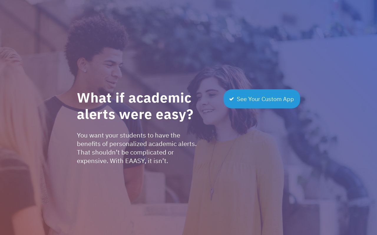 EAASY Alert: Simplified Academic Alert Systems